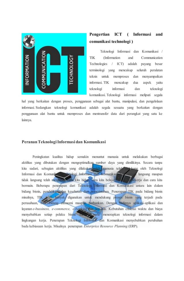 TUGAS ICT | PDF