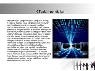 Pengertian ict2 | PPT