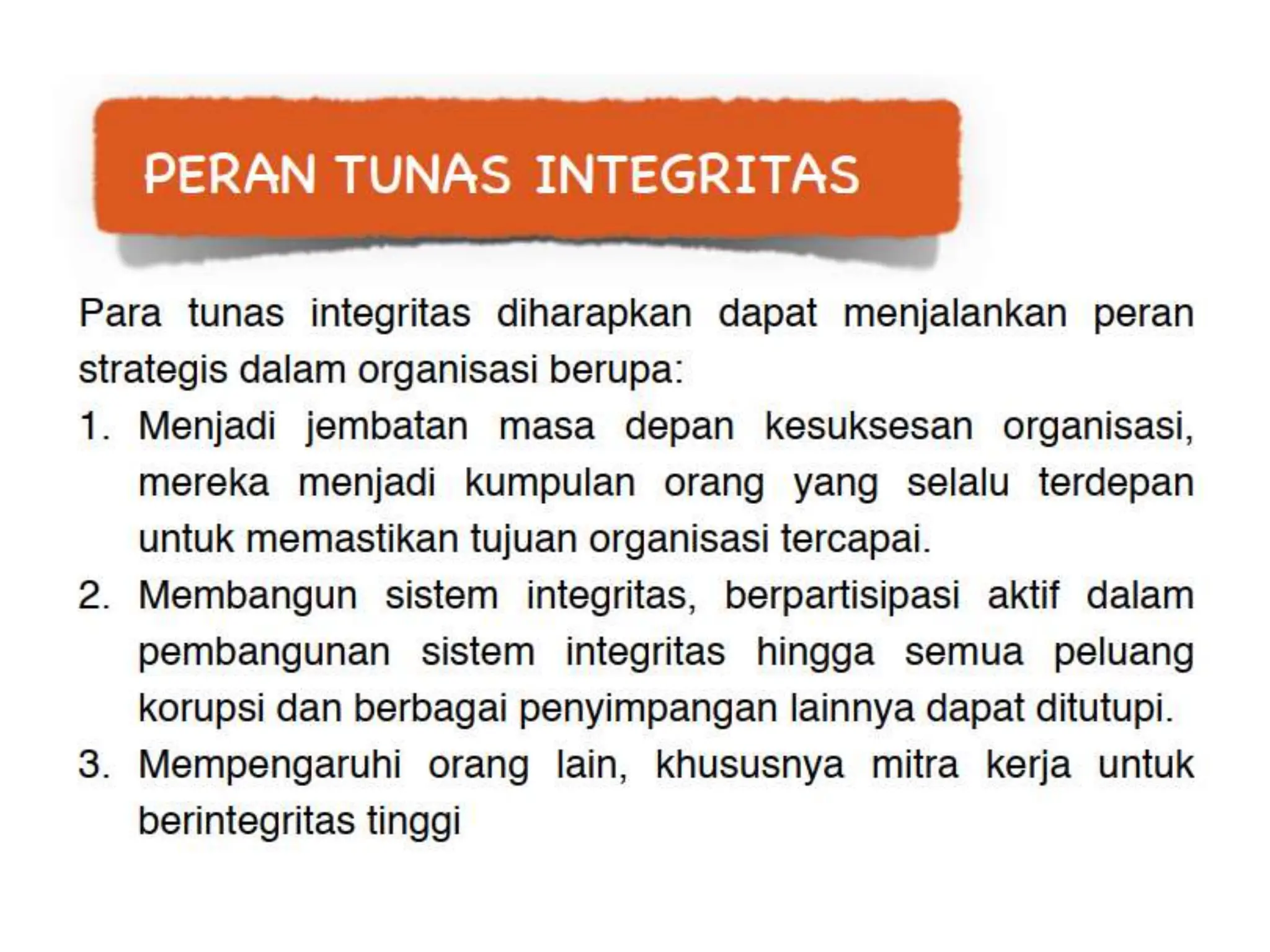 Pengertian Integritas Budaya Perilaku... | PDF