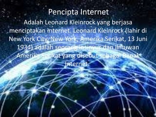 Pengertian internet | PPTX