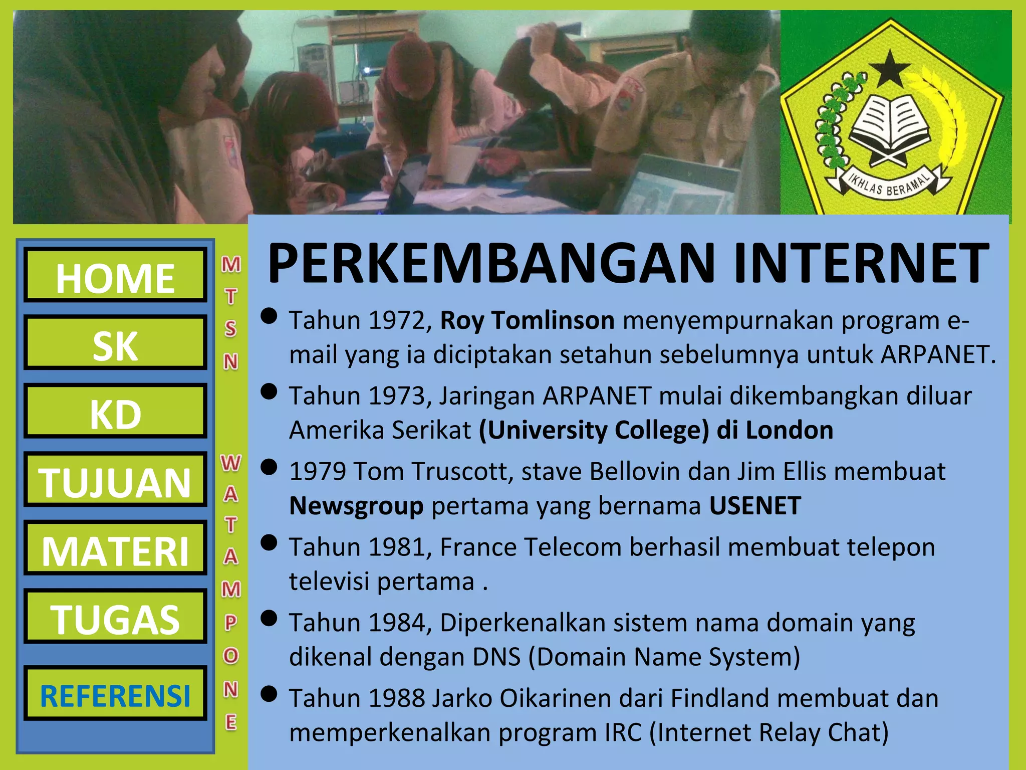 Pengertian internet dan intranet | PPT