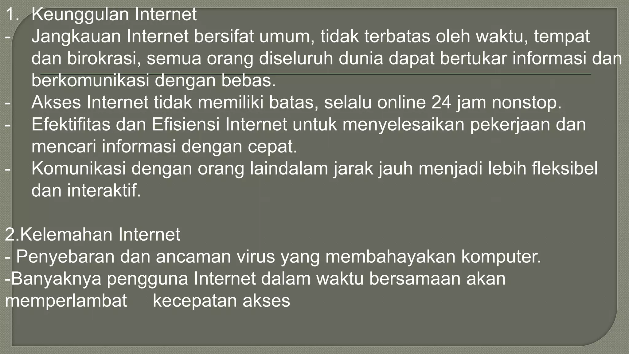Pengertian internet dan intranet | PPT