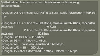 Pengertian internet dan intranet | PPT