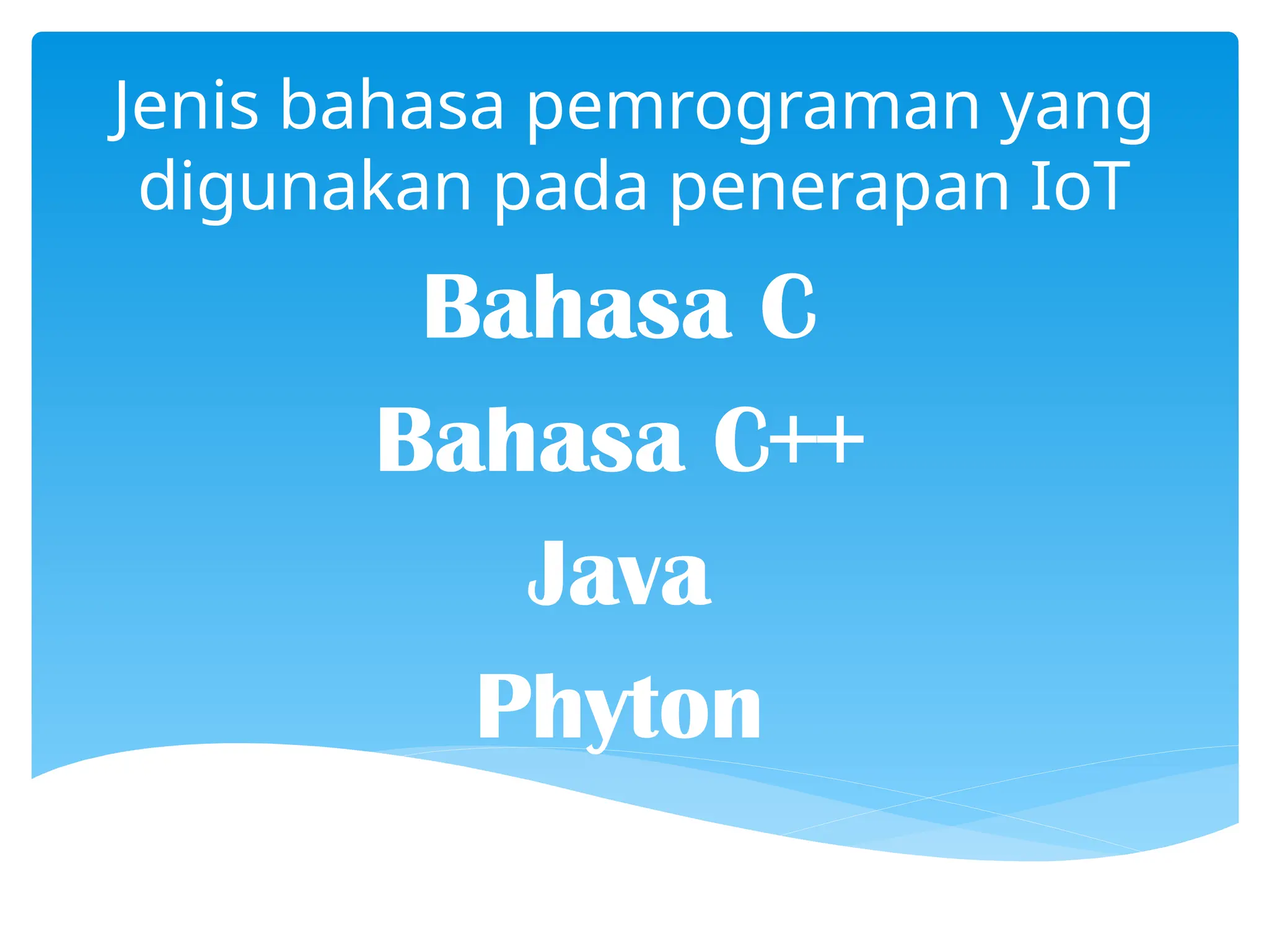 Pengertian IoT dan penerapannya dalam kehidupan | PPT Pengertian IoT dan penerapannya dalam kehidupan | PPT