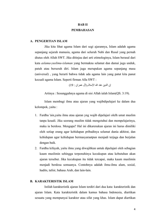 Pengertian islam | PDF
