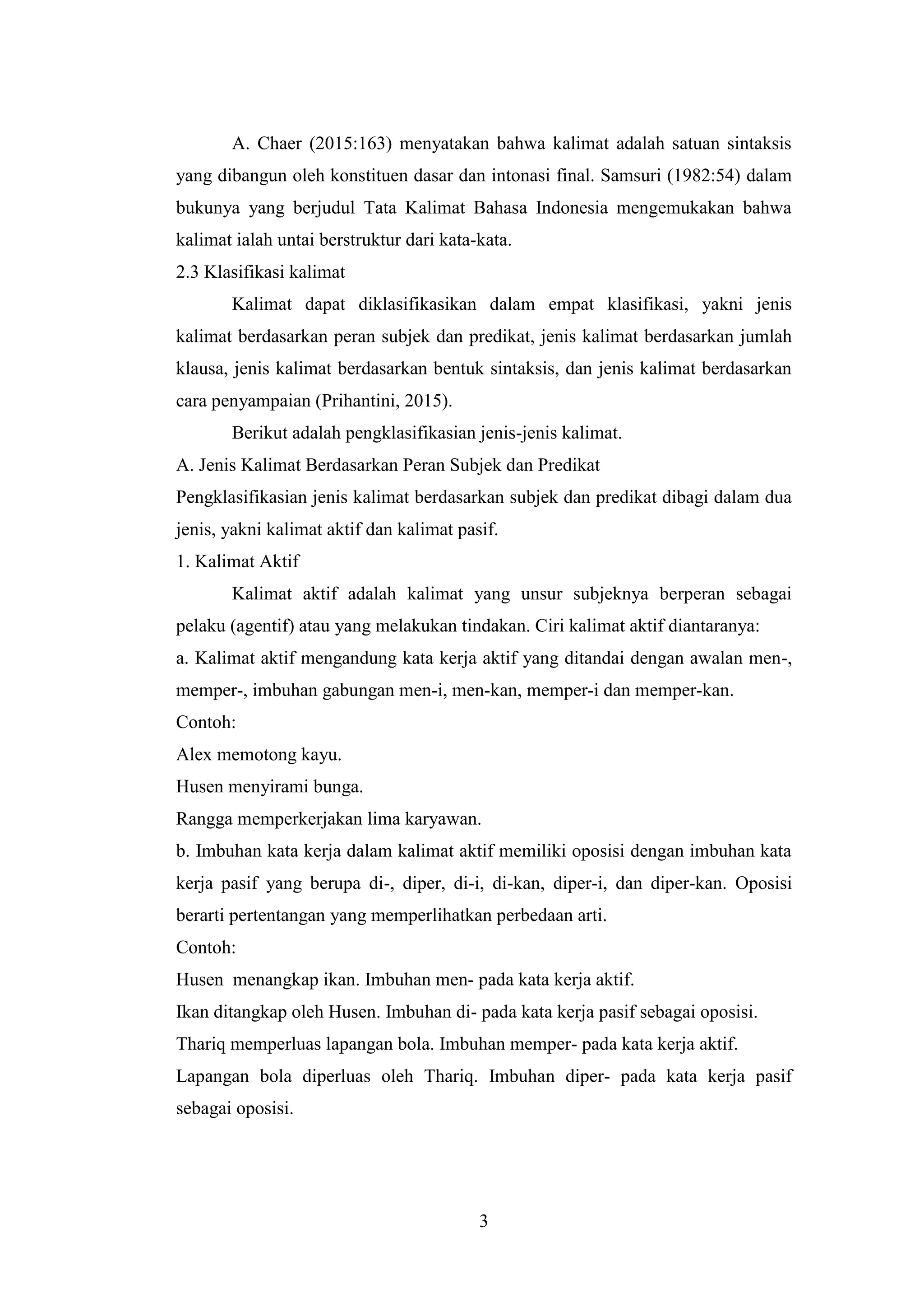 Pengertian Kalimat dan Klasifikasi Kalimat.docx