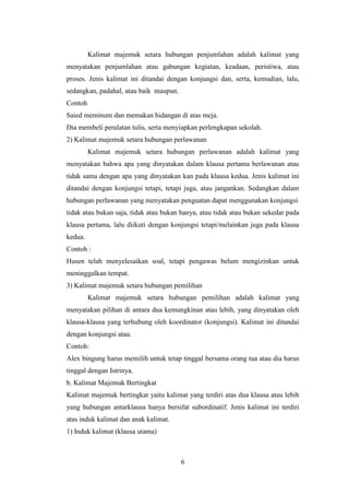 Pengertian Kalimat dan Klasifikasi Kalimat.docx