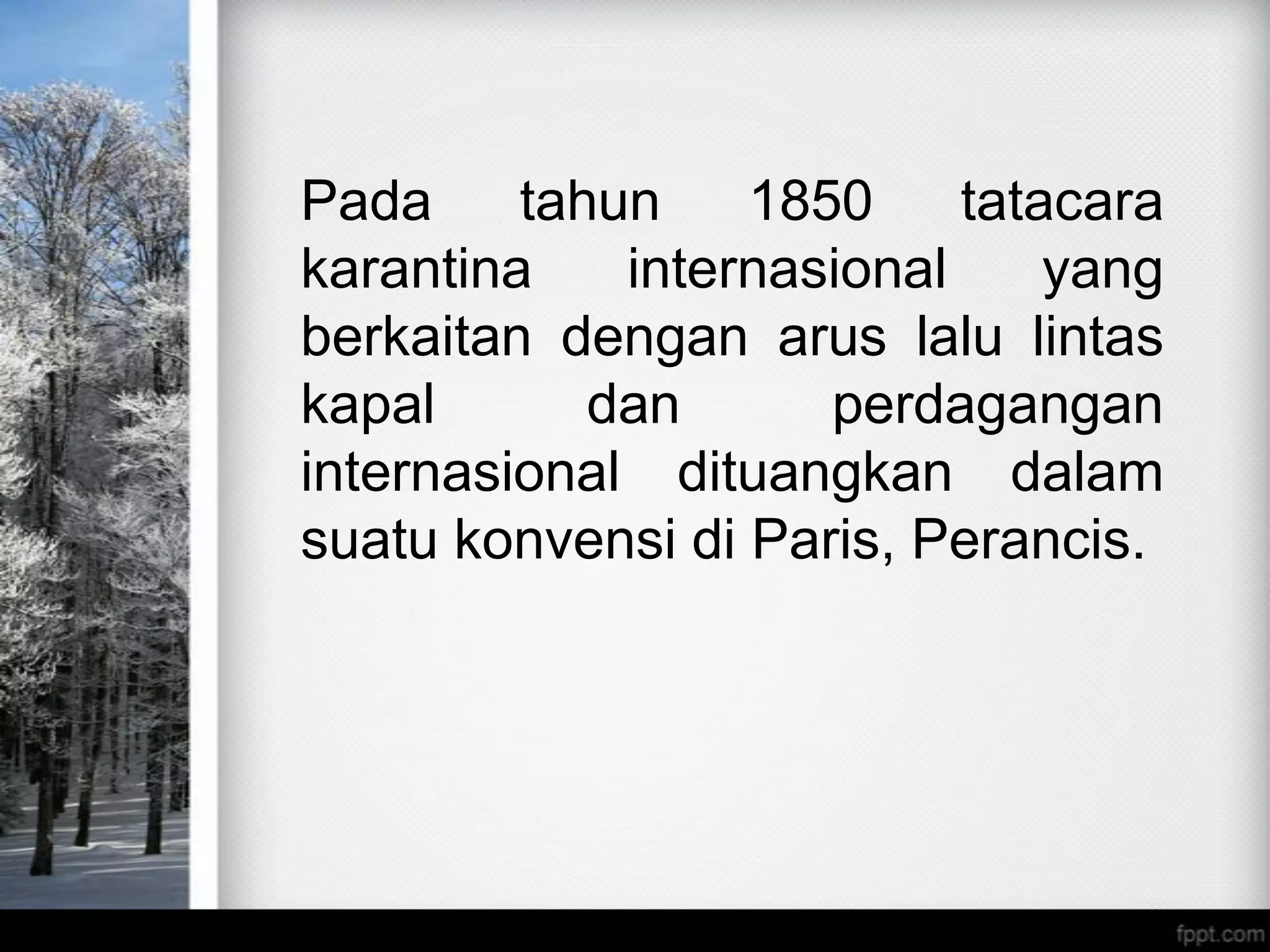Pengertian karantina tumbuhan | PDF