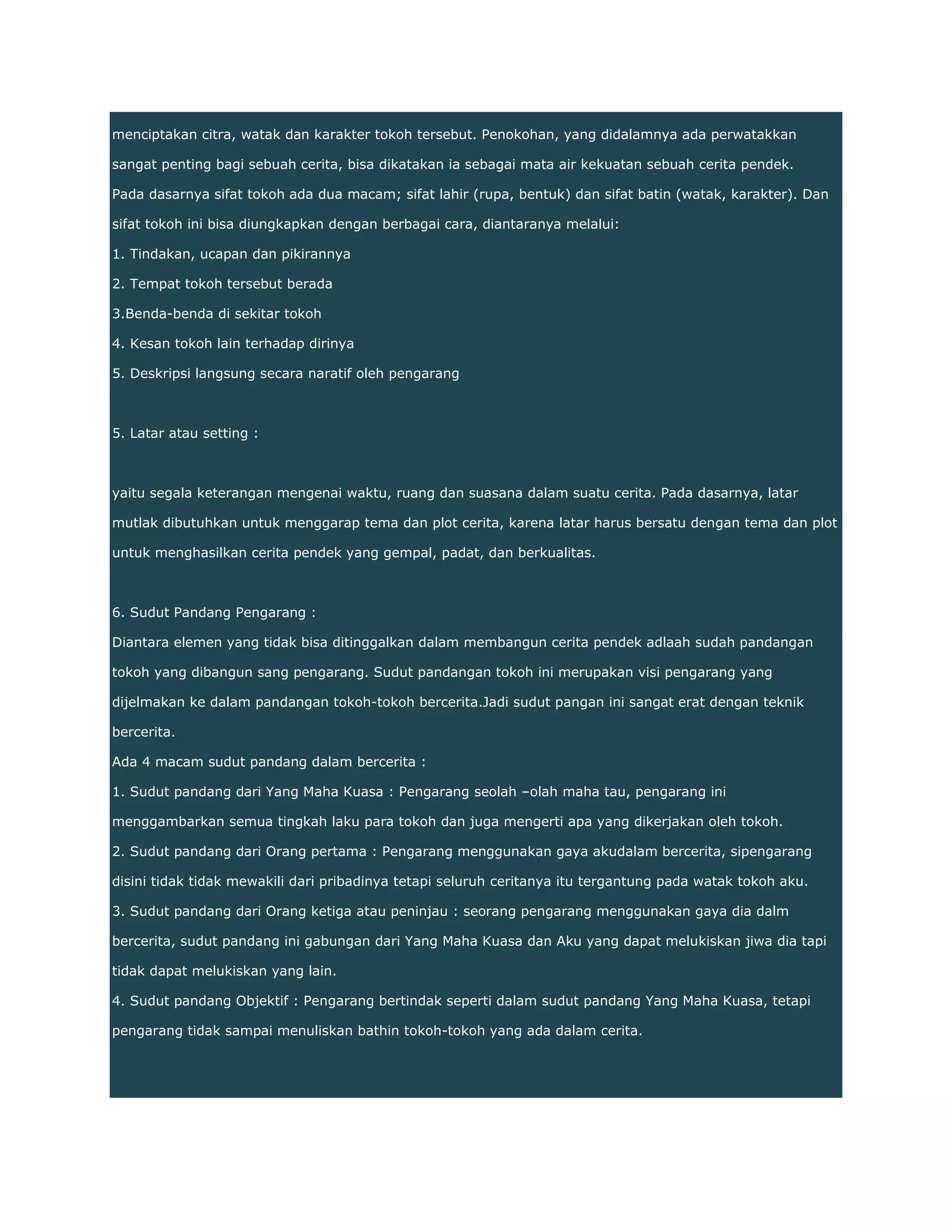 Pengertian karya sastra | DOCX