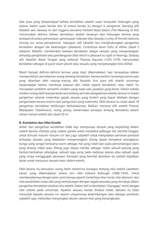 Pengertian keindahan | DOCX