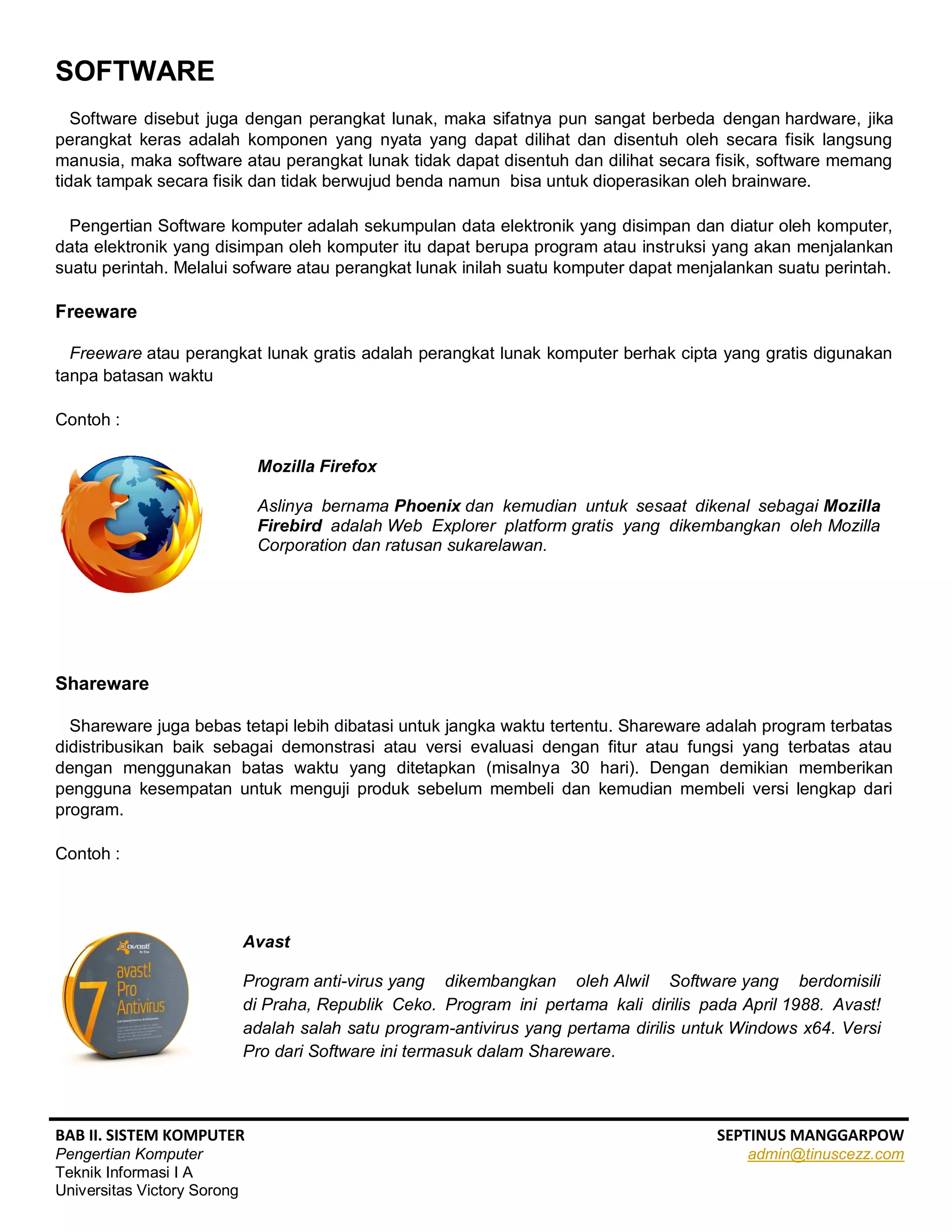 Pengertian komputer | PDF