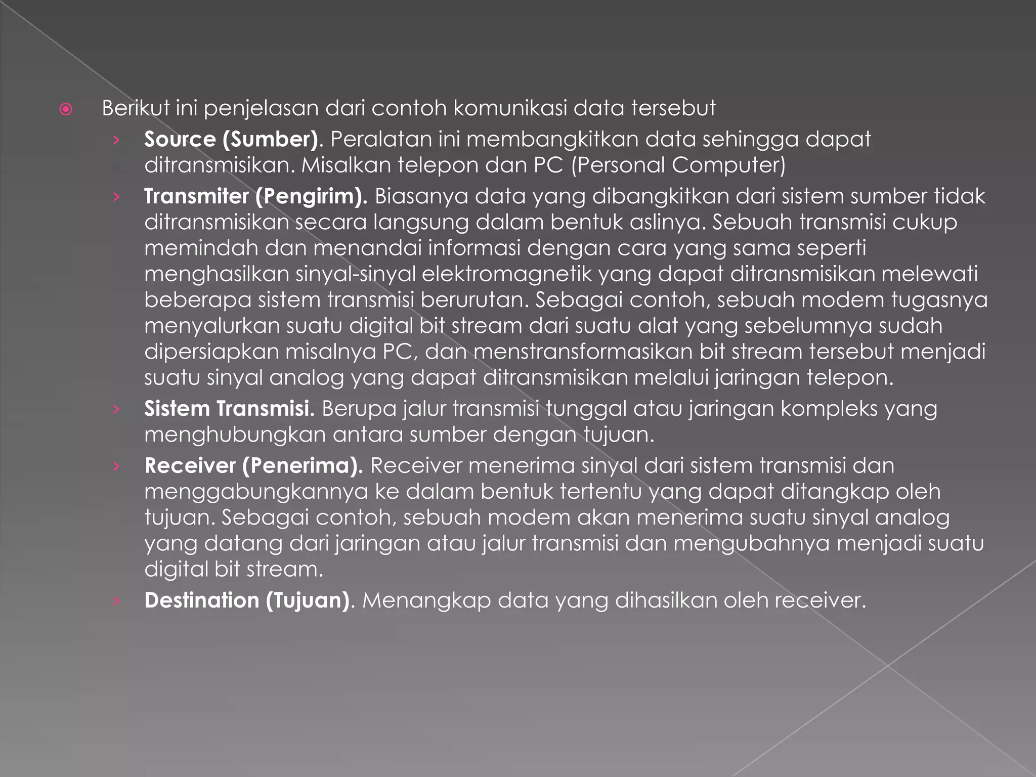 komunikasi data | PPTX