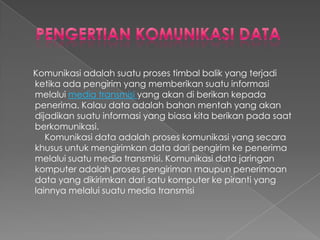 komunikasi data | PPTX