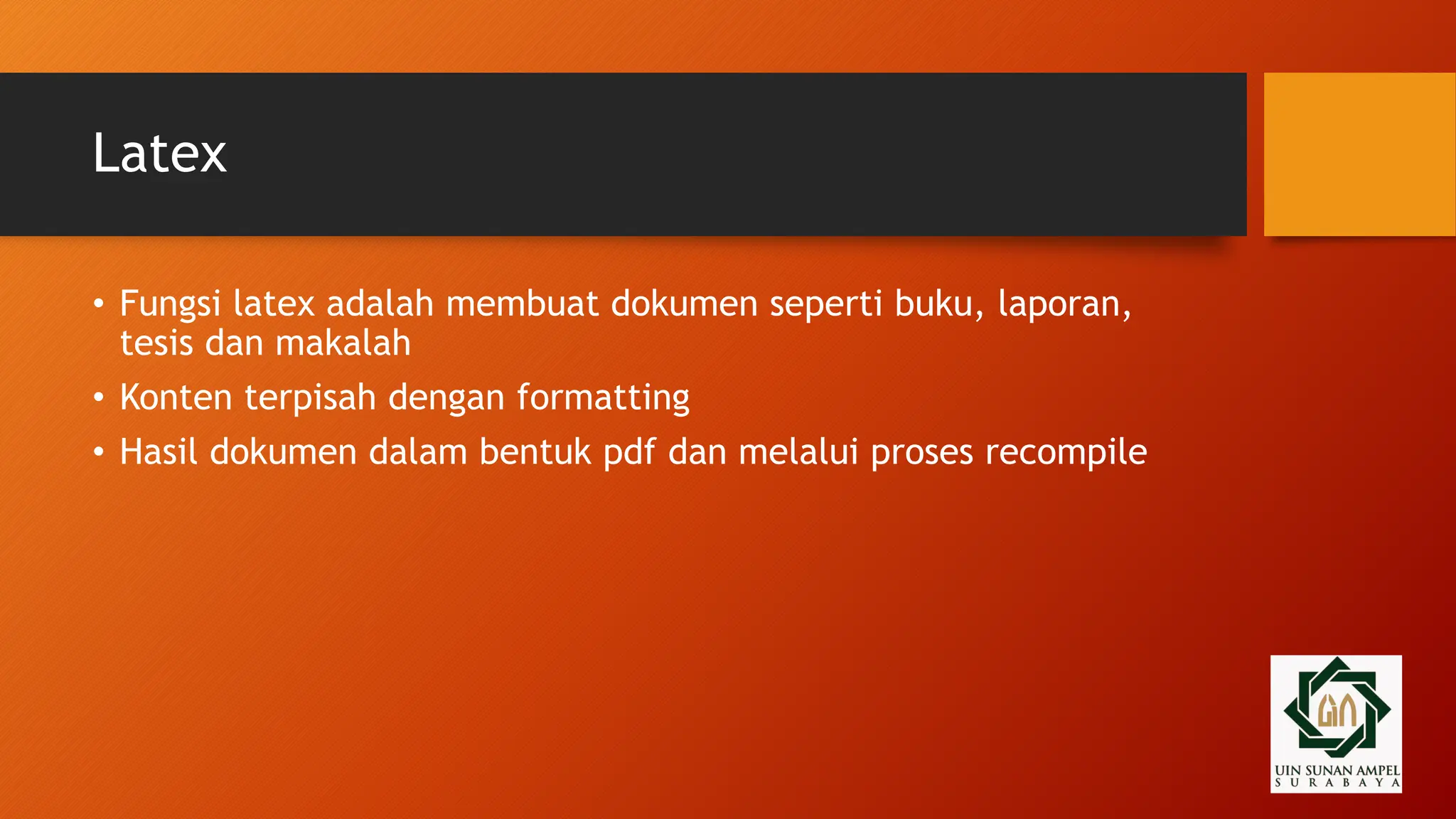 Penjelasan mengenai Latex dan Praktek Latex | PDF