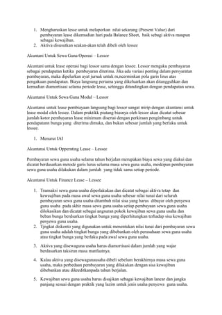 Pengertian leasing | DOC