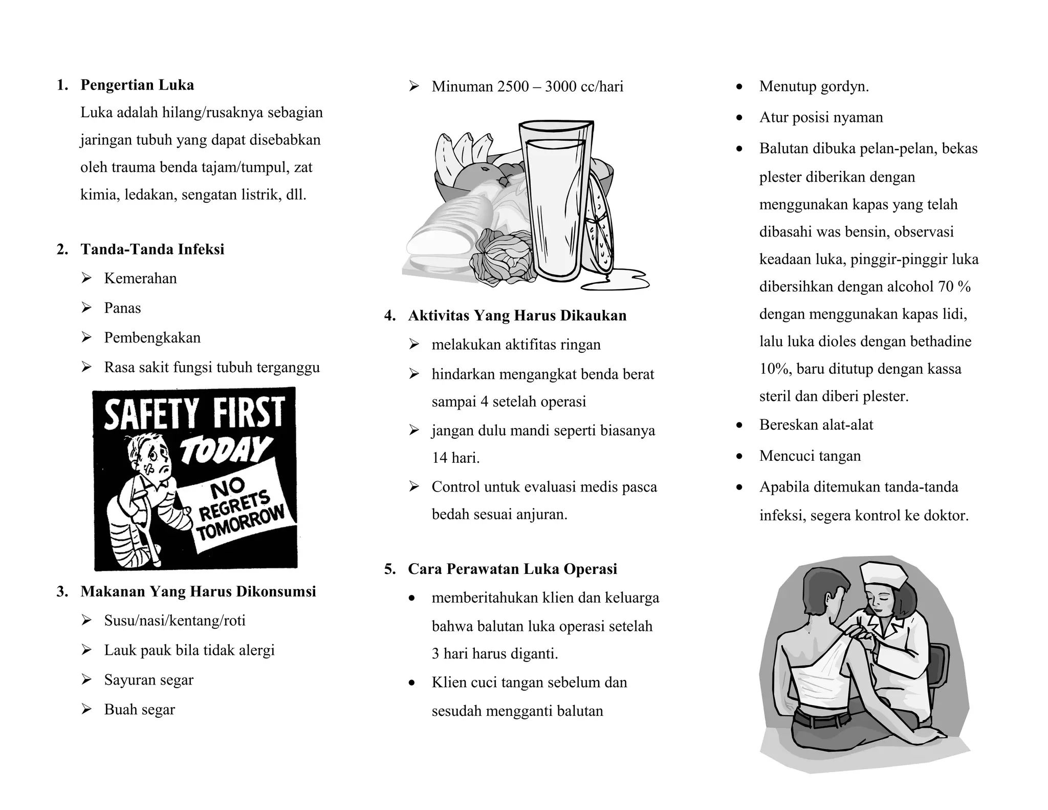 Pengertian luka(leaflet) | PPT