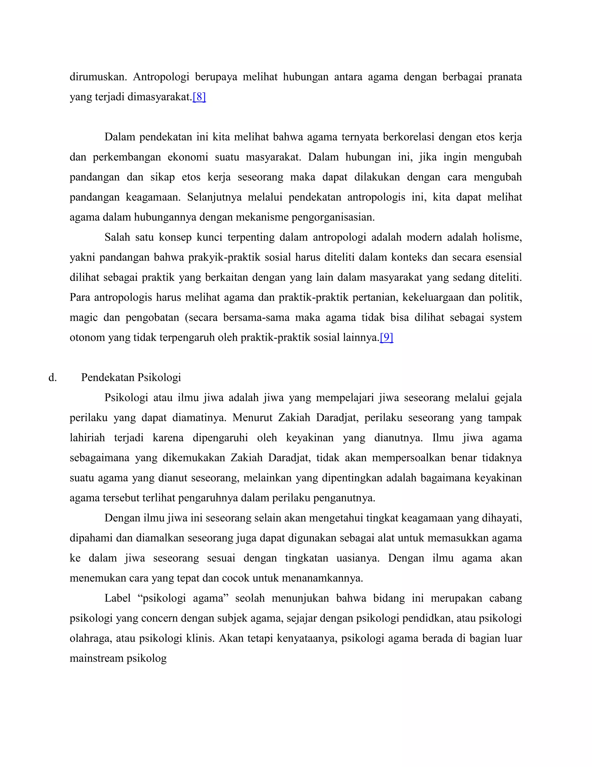 Pengertian metodologi studi islam | DOCX