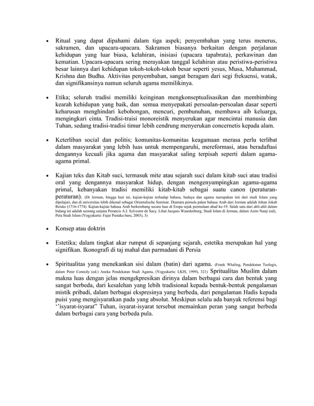 Pengertian metodologi studi islam | DOCX