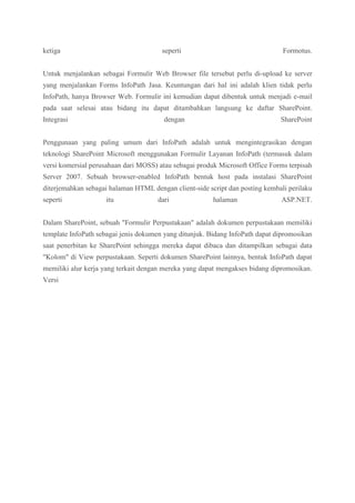 Pengertian Microsoft Office InfoPath.docx