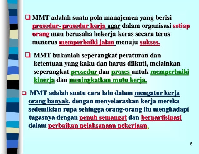 Pengertian Manajemen Mutu Terpadu