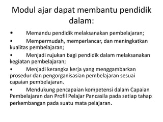 Pengertian Modul Ajar.pptx