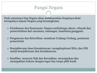 Pengertian negara | PPTX