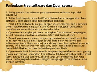 Pengertian open source | PPT