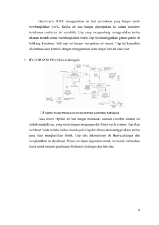 Pengertian otec ( ocean thermal energy conversion ) | DOCX