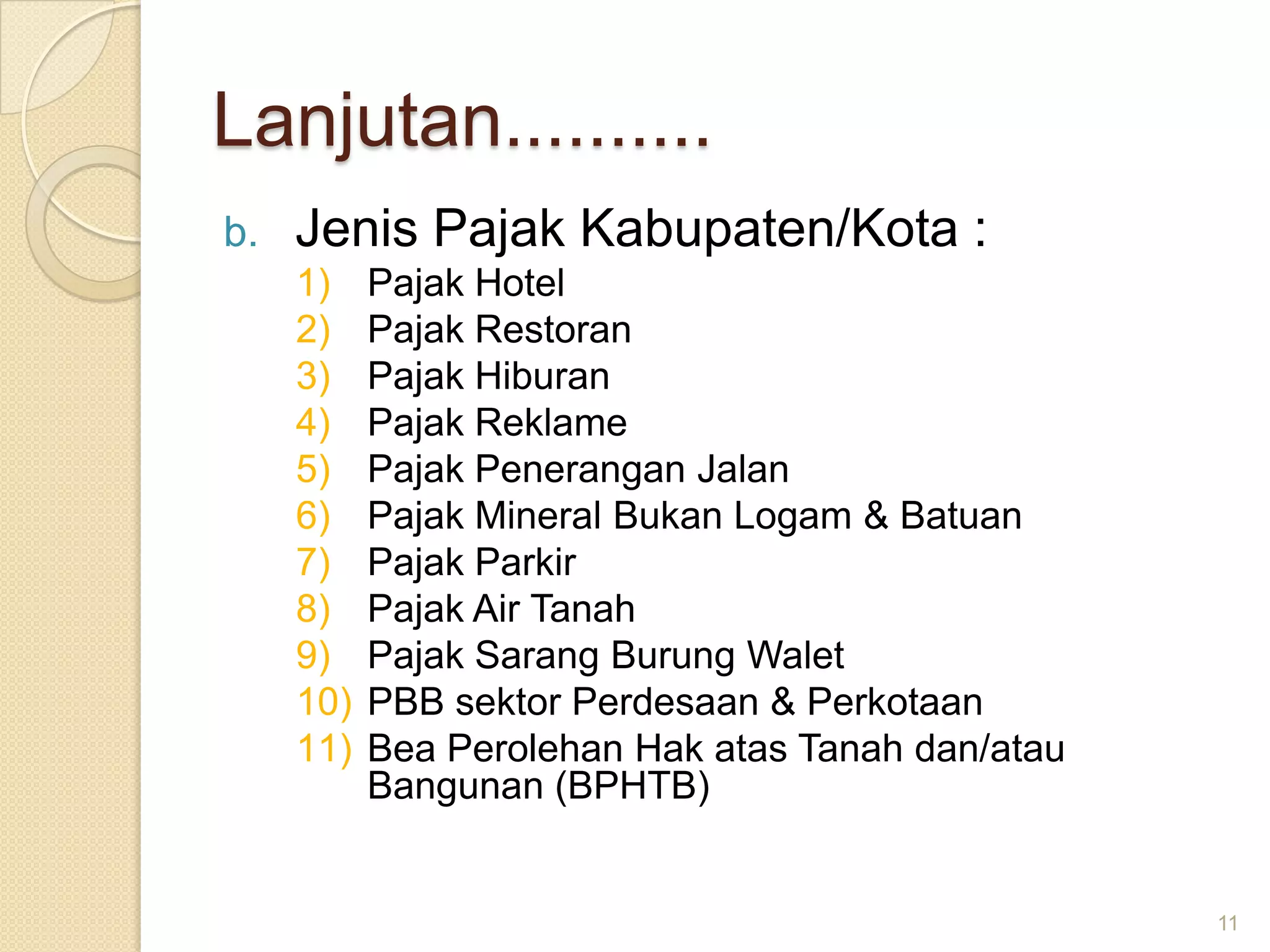 Pajak Daerah Dan Retribusi Daerah Ppt
