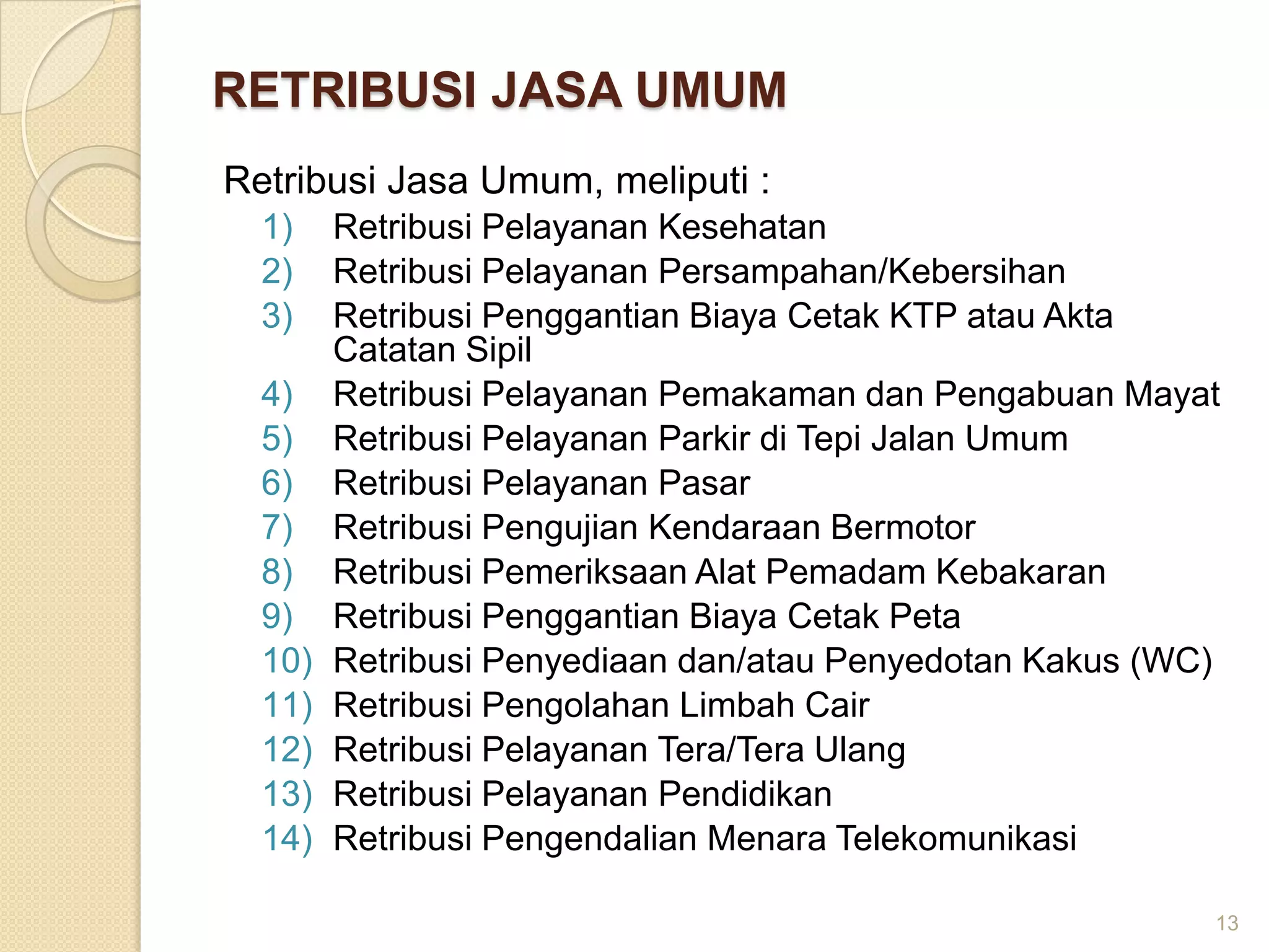 Pajak Daerah dan Retribusi Daerah | PPT