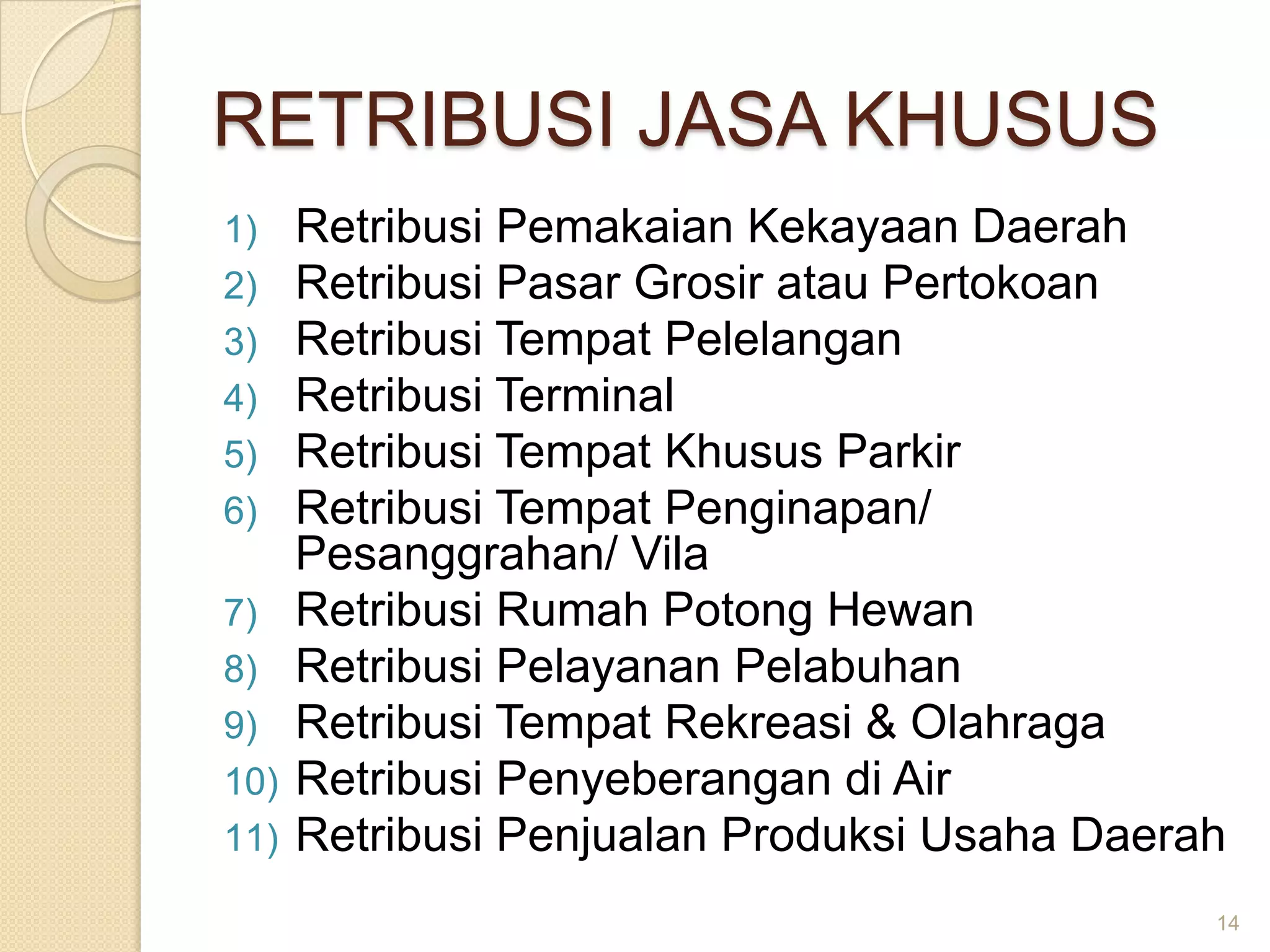 Pajak Daerah dan Retribusi Daerah | PPT