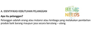 Pengertian pelanggan | PPTX