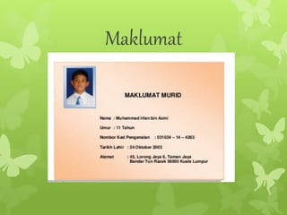 Pengertian pengkalan data tmk tahun 5 | PPTX