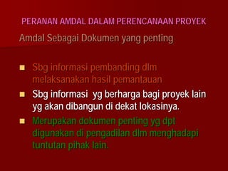 Pengertian proses dan manfaat amdal | PDF