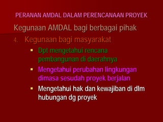 Pengertian proses dan manfaat amdal | PDF