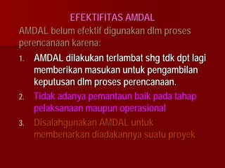 Pengertian proses dan manfaat amdal | PDF