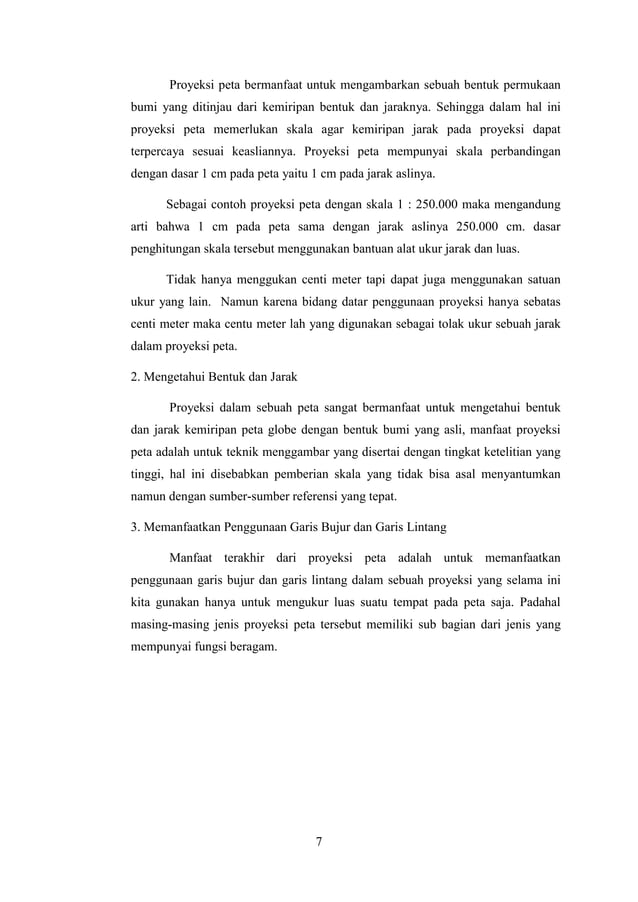 Pengertian Proyeksi Peta dan Klasifikasi Proyeksi Peta.docx