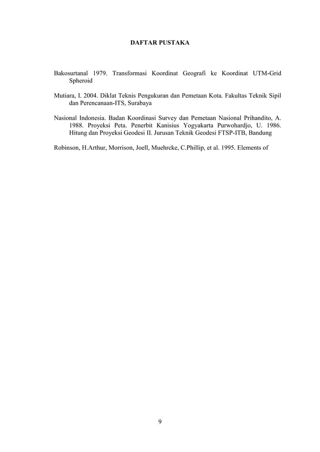 Pengertian Proyeksi Peta dan Klasifikasi Proyeksi Peta.docx