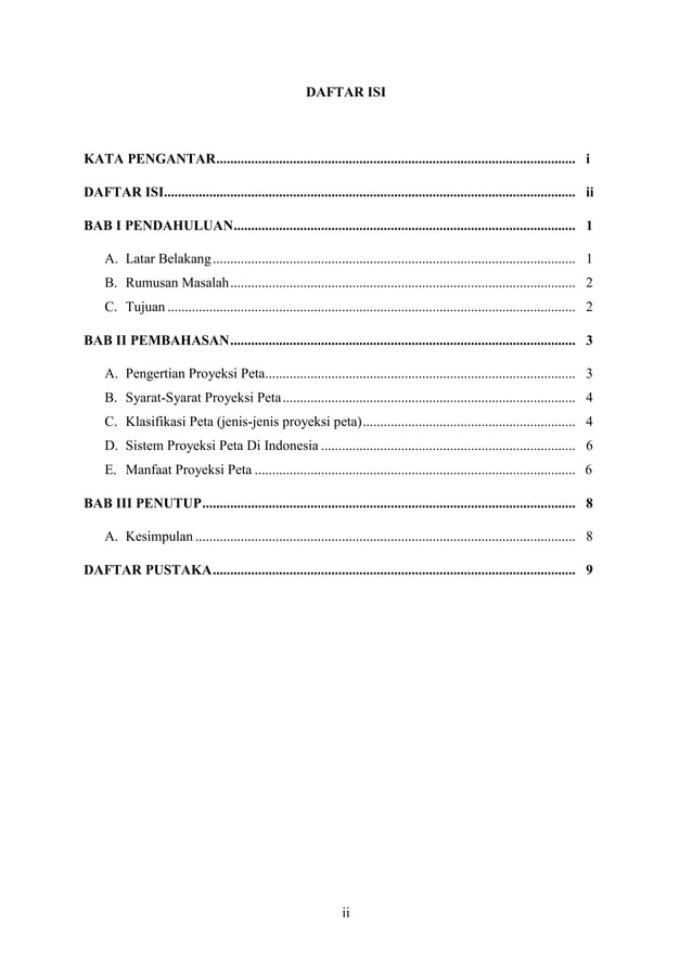 Pengertian Proyeksi Peta dan Klasifikasi Proyeksi Peta.docx
