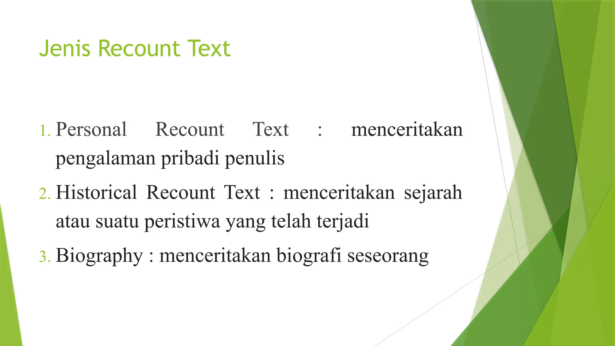 pengertian Recount text dan generik struktur.pptx