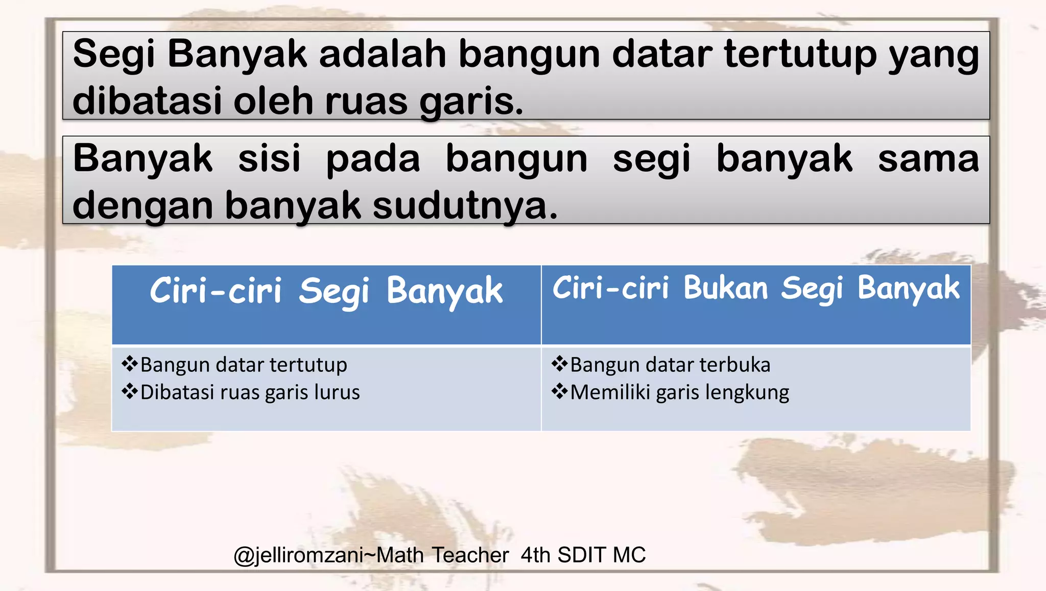 Pengertian segi banyak | PDF