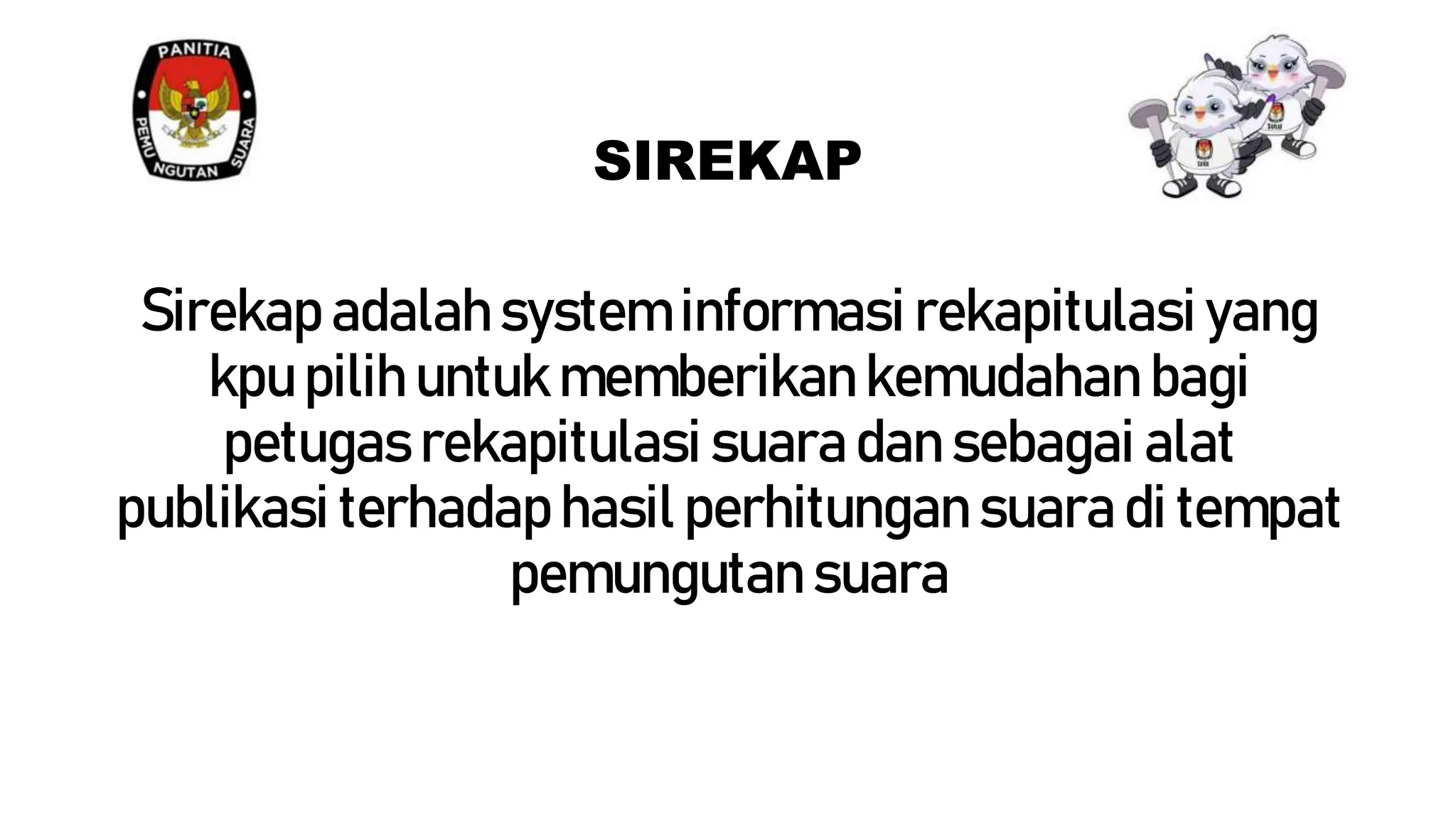 pengertian SIREKAP pemilihan umum tahun 2024.pptx