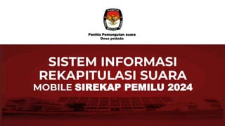 pengertian SIREKAP pemilihan umum tahun 2024.pptx