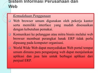 Pengertian sistem informasi perusahaan | PPTX