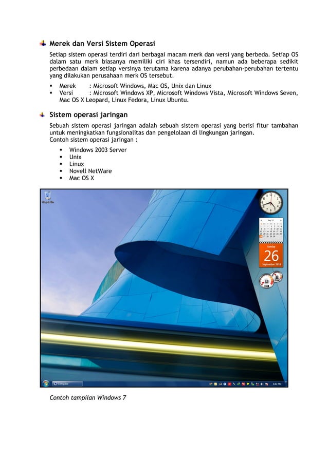 Pengertian Sistem Operasi | PDF