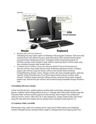 Pengertian software | PDF