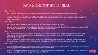 statistik dan data | PPTX