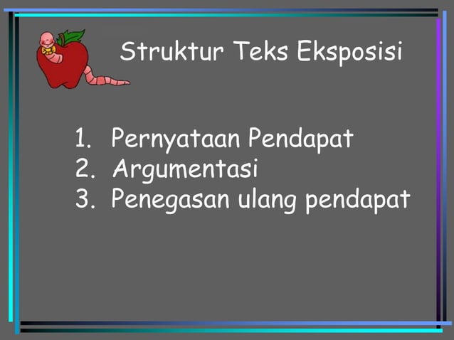 Pengertian teks eksposisi | PPTX