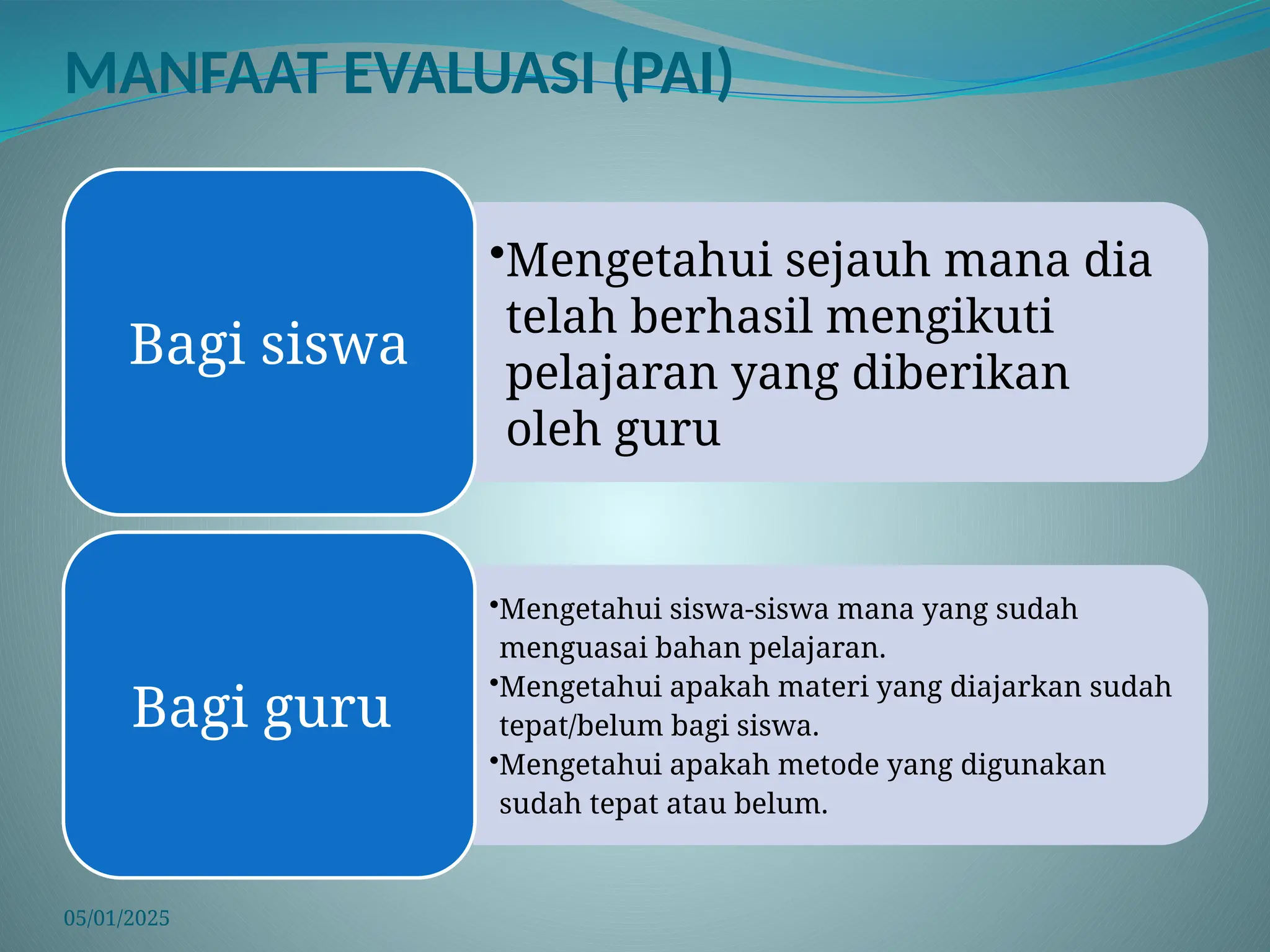 Pengertian, Tujuan dan Manfaat Evaluasi.pptx