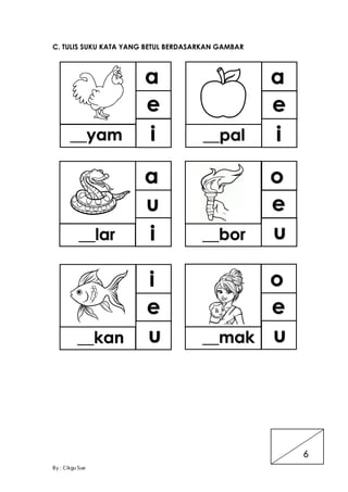 Ujian pengesanan Tahun Satu Sekolah Rendah | PDF